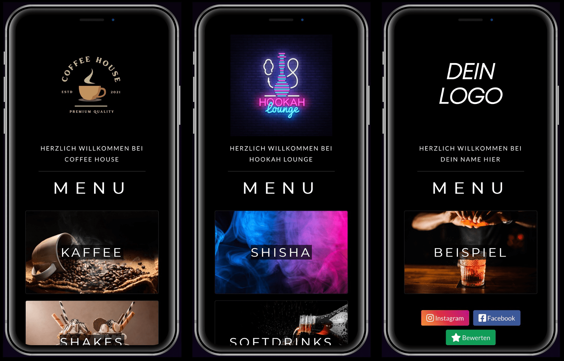 Innocard - Digitale QR-Code Menükarten für Gastronomie